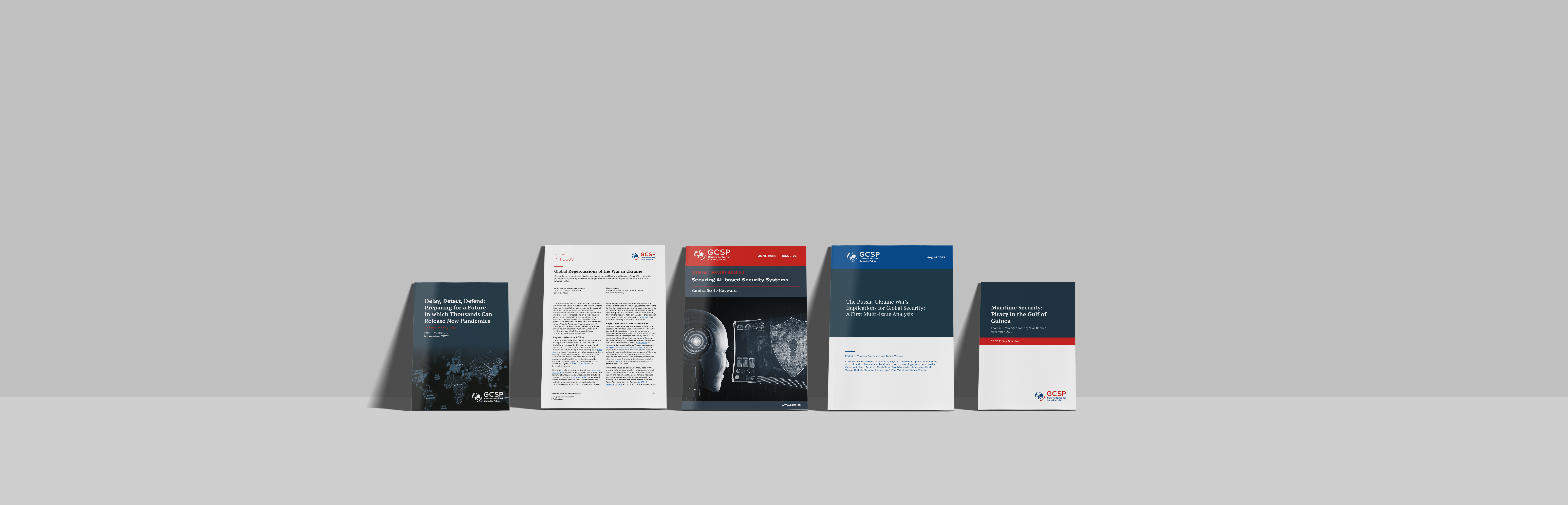 GCSP | Publication Series